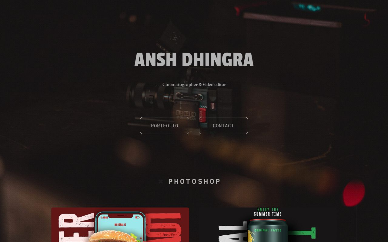 Ansh's Portfolio